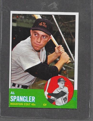 1963 Topps Baseball #77 Al Spangler EXMT *0775 | eBay