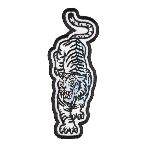 Walking White Tiger Patch, Tiger & Animal Patches | eBay