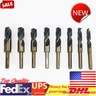 8 Pc Jumbo Industrial Drill Bit Tool Set Steel Tools 1" Impact Drill ...