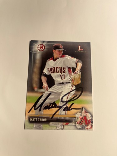 Arizona Diamondbacks MATT TABOR Signed Card | eBay