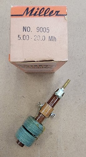 J.W.Miller 9005 5.00mh-22.0mh Adjustable Coil * NEW IN PACKAGE * | eBay