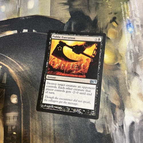 Public Execution x1 - Magic 2013 U Lightly Played Regular MTG Single ...