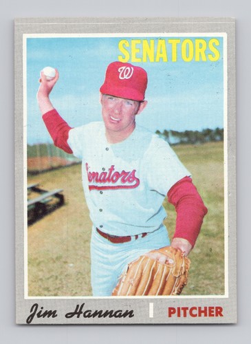 1970 Topps - High # Jim Hannan #697 - EX | eBay