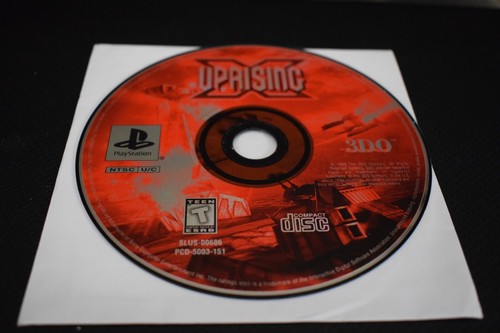 Uprising X (Sony PlayStation 1, 1998) - Disc Only!! 790561500353| eBay