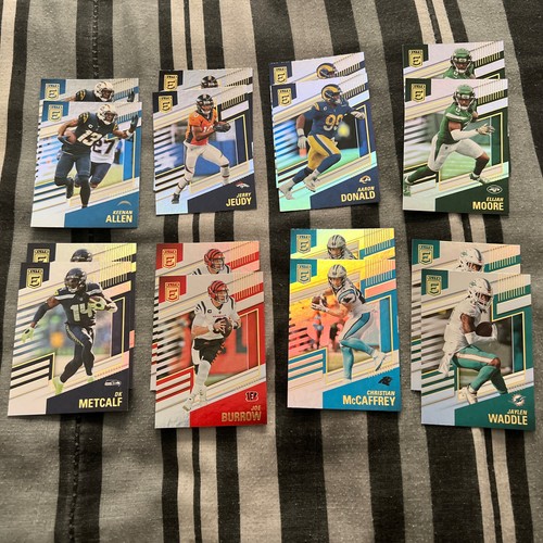 2022 Panini Donruss Elite Lot Joe Burrow Elijah Moore Waddle Jeudy ...