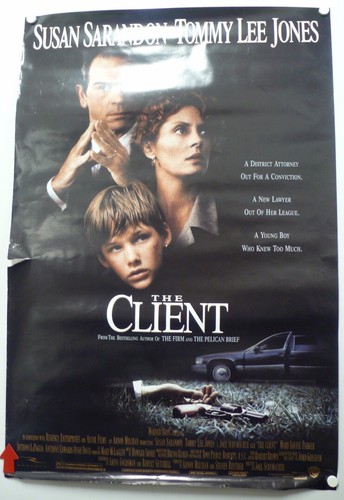 THE CLIENT Movie Poster made in 1994 | eBay