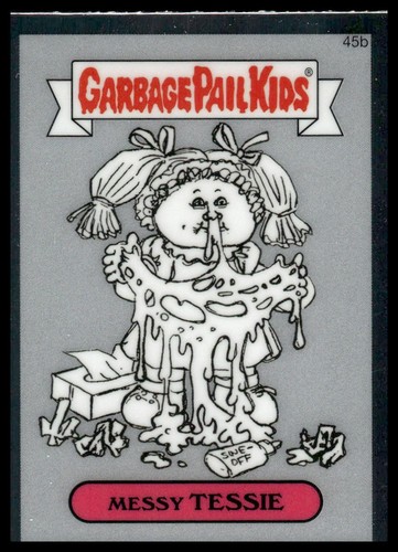 2014 Garbage Pail Kids Chrome Series 2 Pencil Messy Tessie #45B - NM | eBay