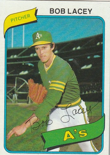 FREE SHIPPING-MINT-1980 TOPPS #316 BOB LACEY | eBay