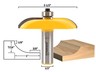 3-1/8" Diameter Cove Raised Panel Router Bit - 1/2" Shank - Yonico ...