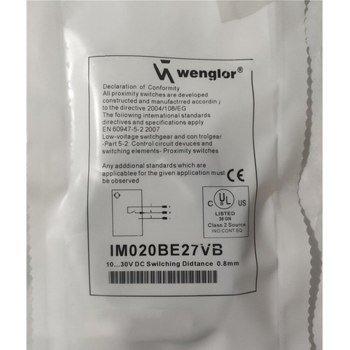 WENGLOR IM020BE27VB Sensor | eBay