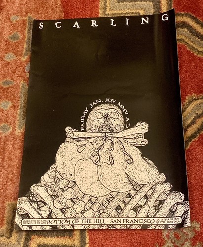 SCARLING, VON IVA, DEATH OF THE PARTY, 2005 Silkscreen Poster Bottom Of ...