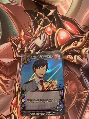 2021 1st Edition My Hero Academia CCG Promo Class 1-A President MHA ...