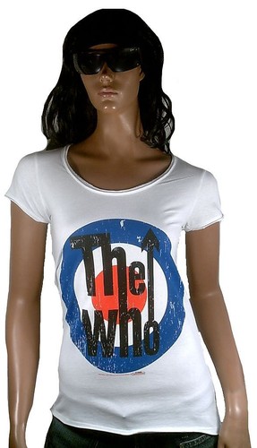 Wow Amplified Official The Who Target Logo 70'S Rock Star Vintage Vip T ...