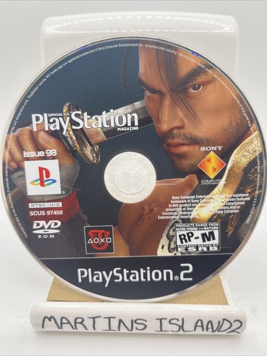 Official U.S. PlayStation 2 PS2 Magazine Demo Disc #98 | eBay