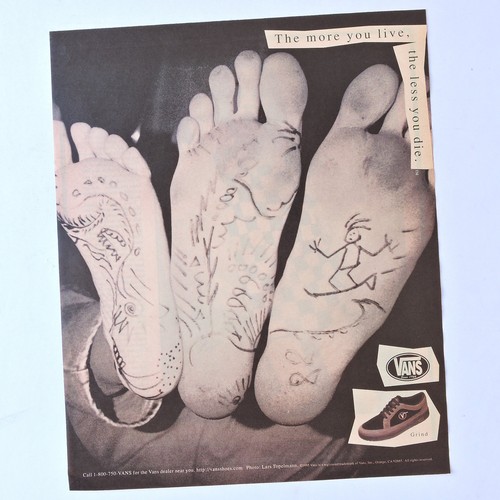 VANS Grind / Advert Publicidad Reklame Pubblicita Ad Sneaker Lars ...