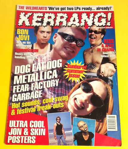 Kerrang! No.605 July 13 1996 - Dog Eat Dog, Metallica, Fear Factory ...