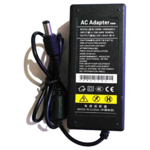 Xinweida HX08-1205(601) 12V5A Switching Power Supply Charger 5.5*2.5mm ...