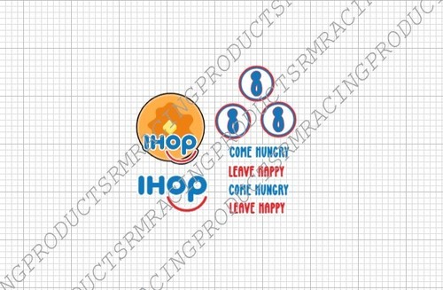 IHOP Vinyl Decals for 1/24 Scale Slot Car - Stick-on | eBay