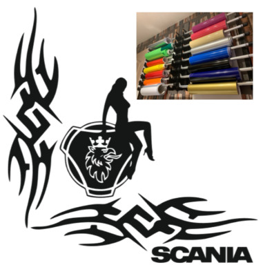 Scania Stickers in Car Exterior Styling Badges, Decals & Emblems for ...