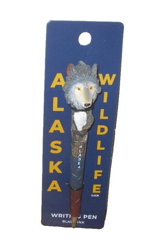 Alaska: The Last Frontier Wolf Black Ink Souvenir Pen | eBay