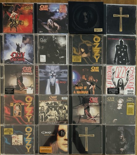 Ozzy Osbourne Complete Discography CD Lot Black Sabbath | eBay