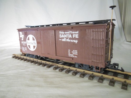 4067 D03 LGB Santa Fe Box Car G Scale | eBay