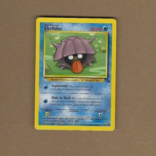 POKEMON SHELLDER CARD FREE SHIPPING | eBay