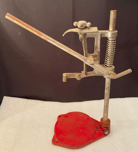 Vintage Bench Top Hand Drill Press Stand Cast Iron Base, 16" | eBay