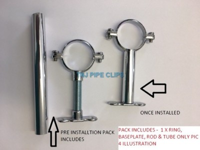 15mm Chrome Pipe Covers for sale | eBay