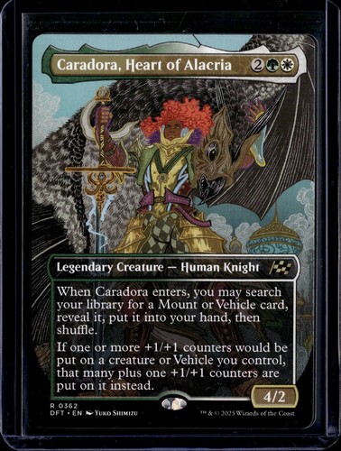Caradora, Heart Of Alacria - 362 - DFT - NM - MTG Magic the Gathering ...