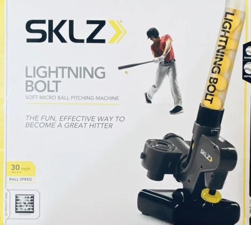 SKLZ Lightning Bolt Pro Automatic Pitching Machine - Black/Gray ...