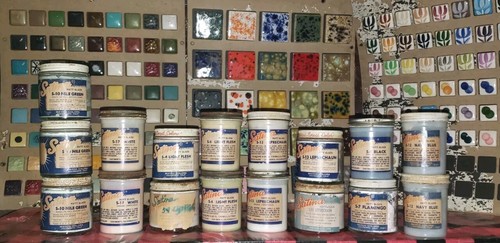 Vintage Mayco 'SATINA' Matt Ceramic Overglaze | eBay