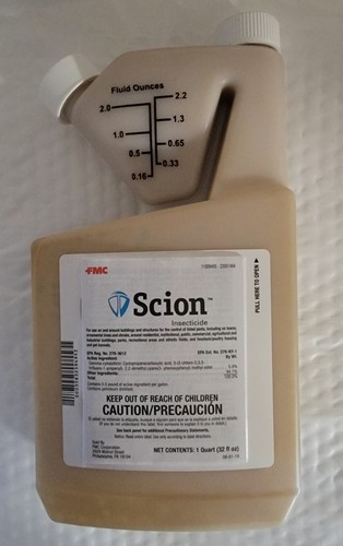 32 oz SCION UVX Insecticide Insect Control Flea Tick Scorpion Mosquito ...