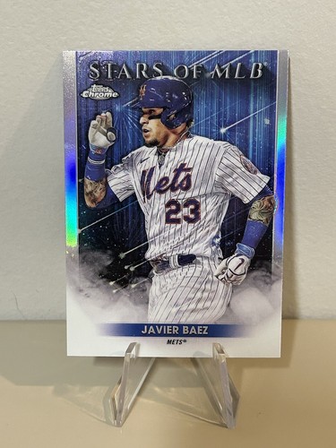 2022 Topps Series 1 Chrome Stars of the MLB Javier Baez #SMLBC-3 New ...