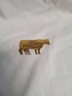 J.J. 1988 gold tone cow figurine pin brooch | eBay