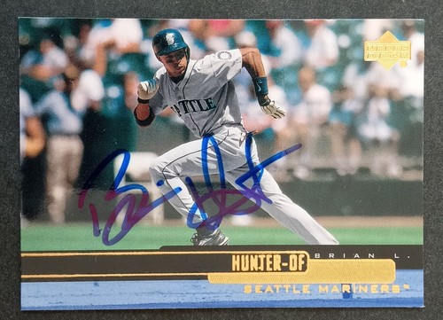 1997 Upper Deck SIGNED: Brianl Hunter, MARINERS #235 | eBay