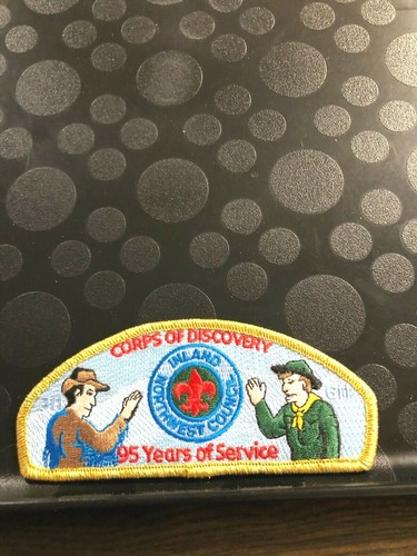 BSA INLAND NORTHWEST COUNCIL SHOULDER PATCH CORPS OF DISCOVERY 95 YEARS ...