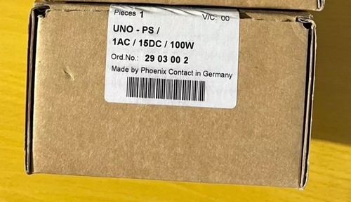 1PC NEW Phoenix Contact UNO-PS/1AC/15DC/100W 2903002 Power module | eBay