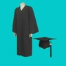 Traditional Graduation Gown (Bachelors) - University Academic Robe (3 ...