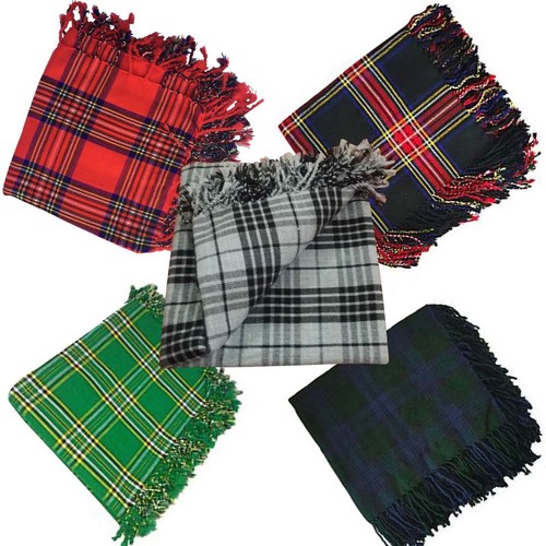 Men's Kilt Fly Plaid various Tartans 48"X 48"/Scottish Highland kilt ...