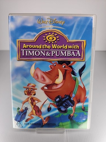 Around The World With Timon And Pumbaa DVD, 2004 kids children family ...