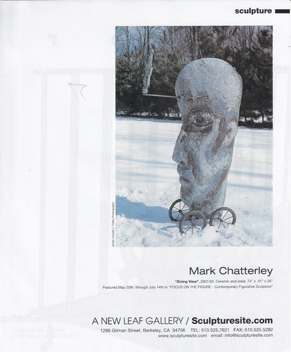 MARK CHATTERLEY Art Gallery Exhibit Print Ad~2002 | eBay
