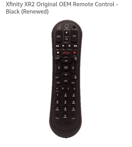 Xfinity XR2 Original OEM Remote Control - Black | eBay