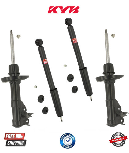 KYB Set of 4 Front Struts Rear Shocks for Honda Civic Si Sedan & Coupe ...