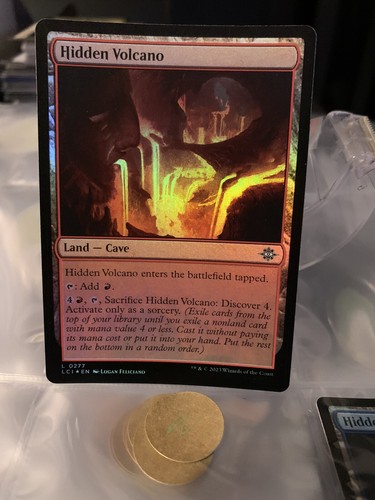 MTG Hidden Volcano Foil 277 Lost Caverns of Ixalan Magic | eBay