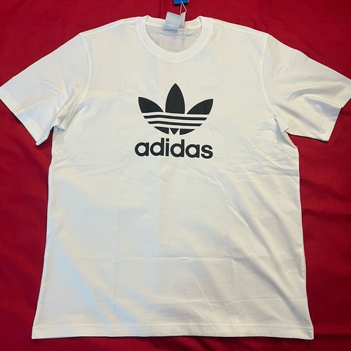 Mens Medium - Adidas Originals Adicolor Trefoil Tee White T Shirt ...