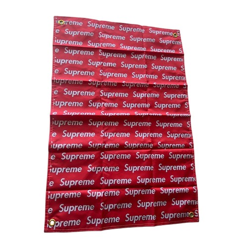Supreme Sticker Wall 2x3 Flag Banner ft Outdoor Polyester with Brass ...