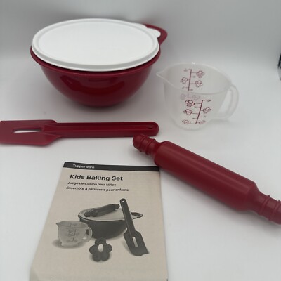 tupperware kids baking set products for sale | eBay