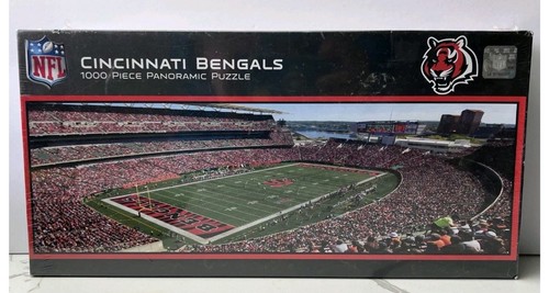 Cincinnati Bengals NFL Panoramic Stadium 1000 piece Puzzle by Master ...