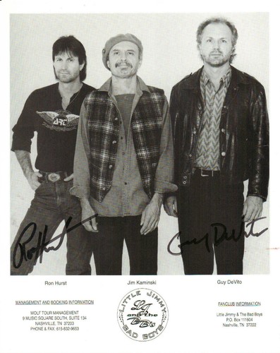 RON HURST & GUY DeVITO - Rock Musicians - Little Jimmy Bad Boys ...